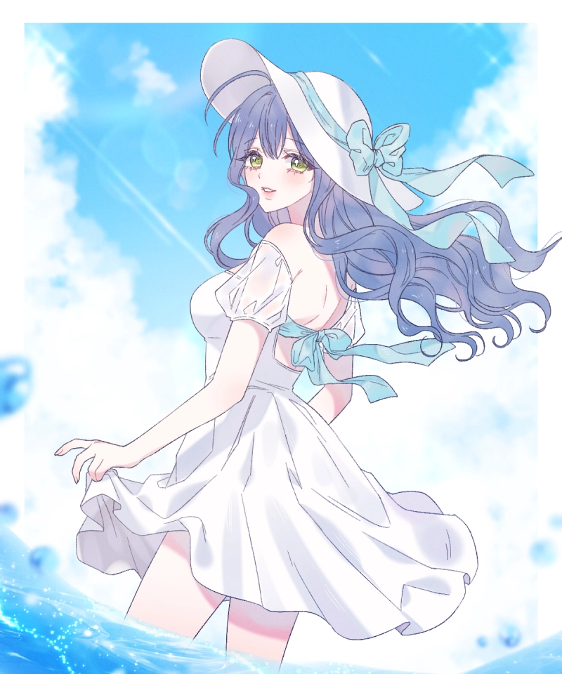 LD 간단채색 | 유월 | CREPE